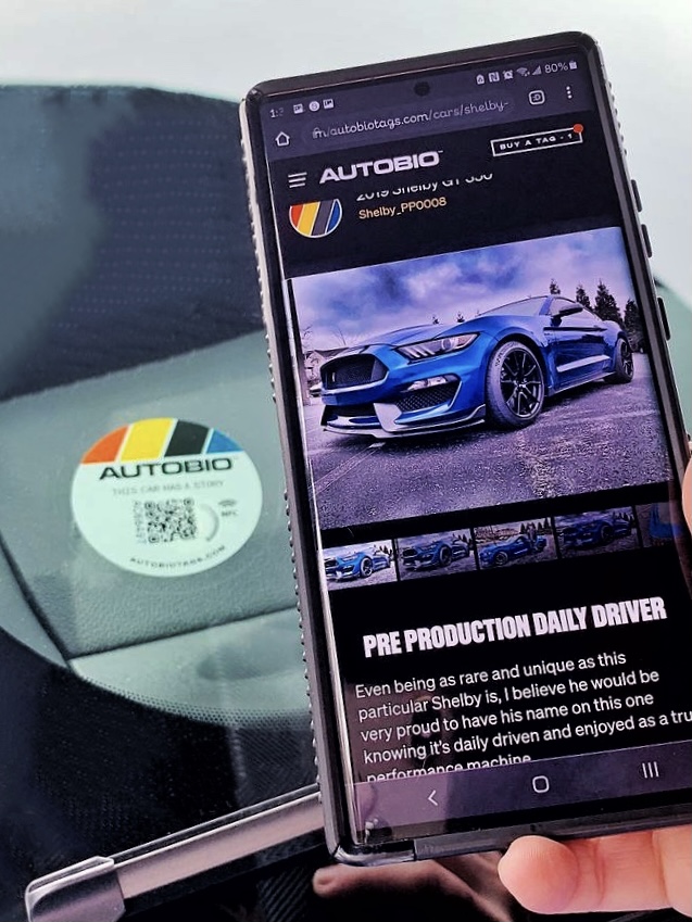 SHOW OFF YOUR RIDE: AUTOBIO™ INTRODUCES DIGITAL STORYTELLING FOR CAR ...