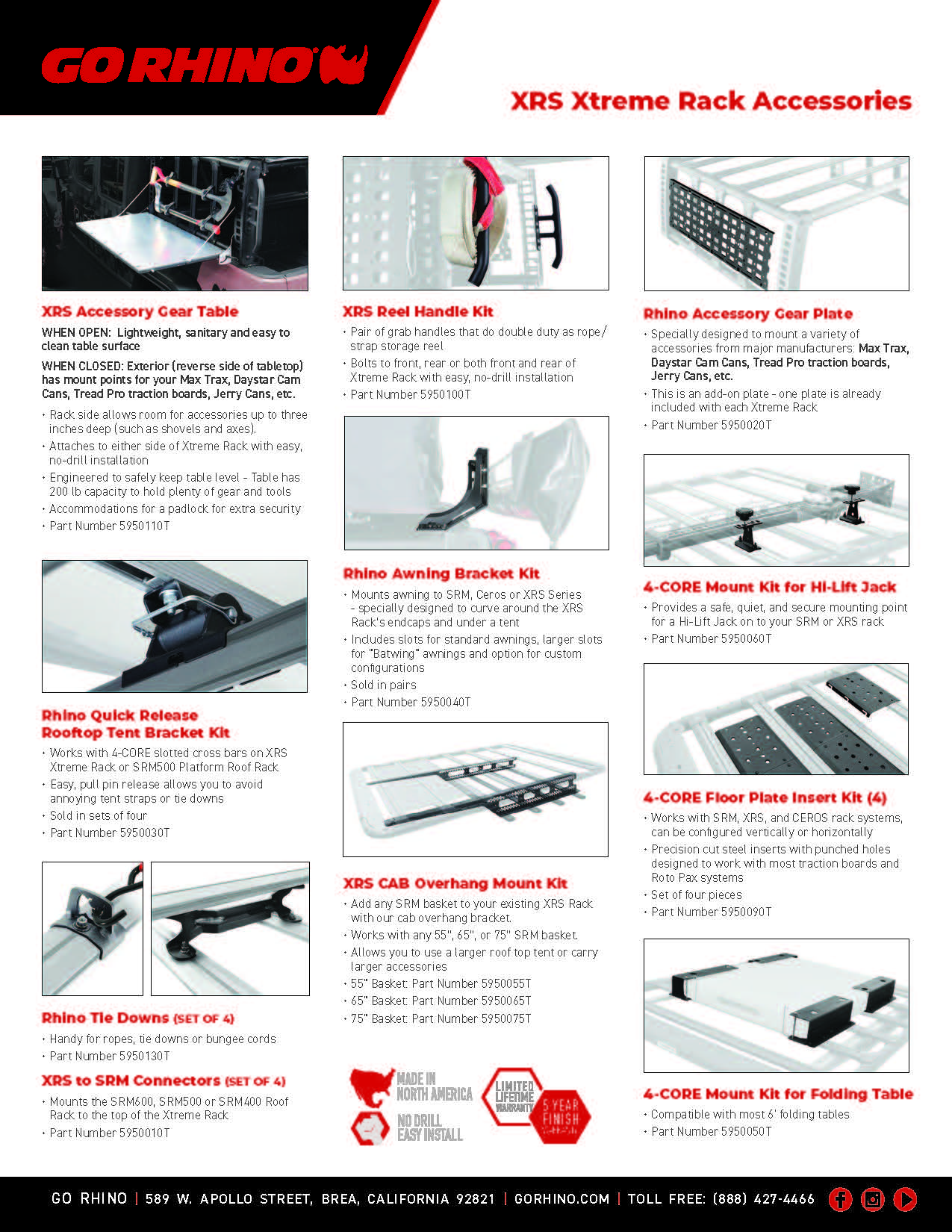 XTREME RACK SYSTEM (XRS) FOR MID-SIZED TRUCK BEDS AND NEW ACCESSORIES ...