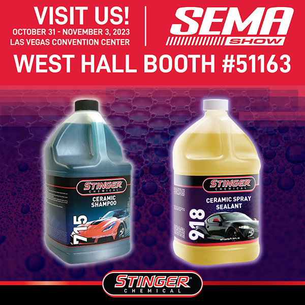 STINGER CHEMICAL’S BOOTH#51163 HAS NEW PRODUCTS, DEMOS, AND MUCH MORE! | semashow.com