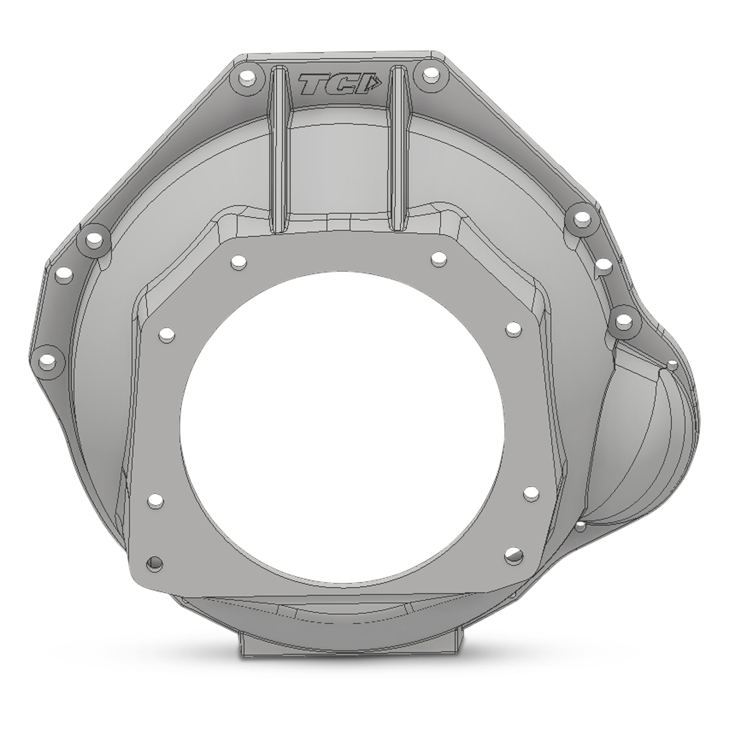 TCI 4X 4L60E Transmission Bellhousing Adapter and Flexplate Kit For ...